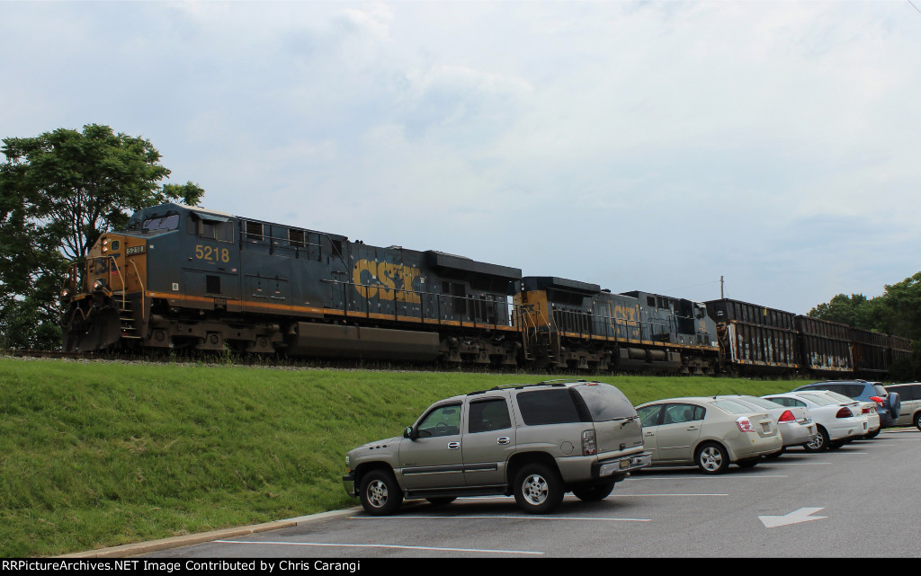 CSXT 5218 & 145 on Q389-02